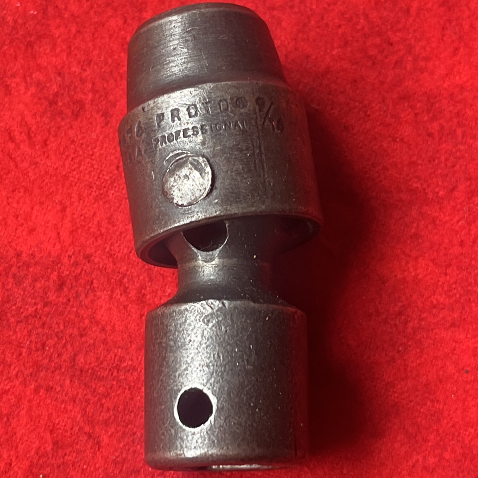 PROTO PROFESSIONAL 7476 IMPACT FLEX SWIVEL SOCKET 9/16" 1/2" DRIVE ...