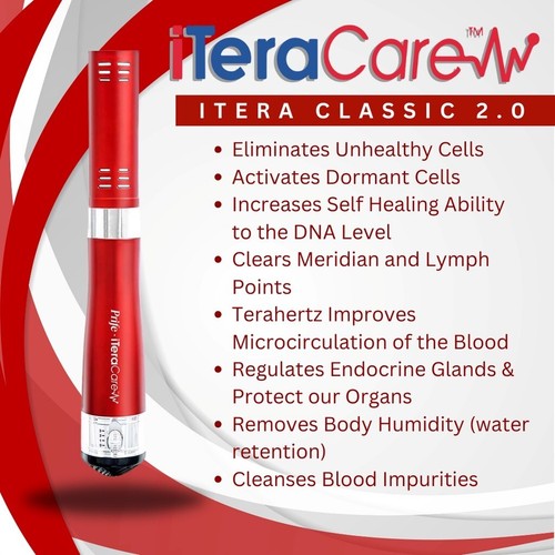 iTeraCare Classic 2.0 Terrahertz Wand- New model and brand new in box ...
