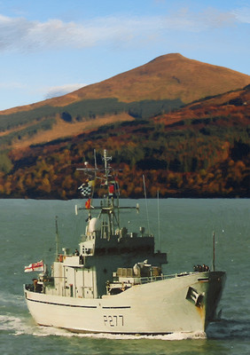 HMS ANGLESEY - HAND FINISHED, LIMITED EDITION (25) | eBay UK