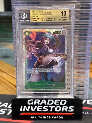 One Piece Jewelry Bonney OP07-026 SR 500 Years in the Future BGS10 ...