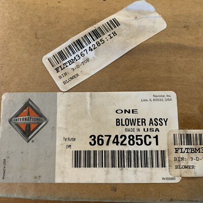 A/C Blower Motor For International Navistar LoneStar ProStar TranStar ...