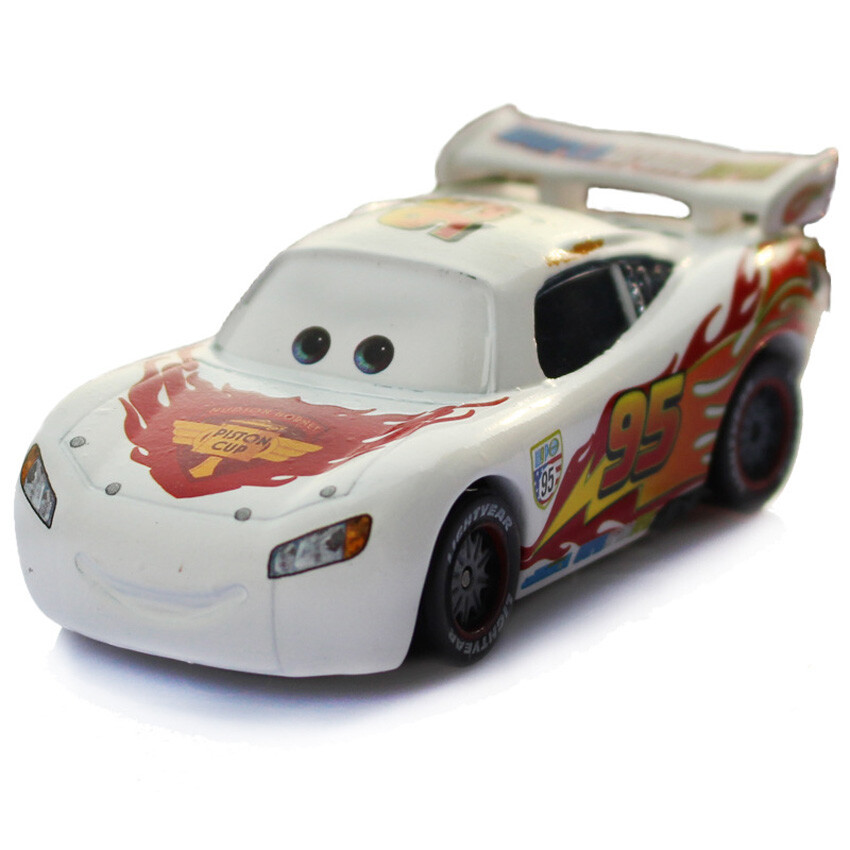 Disney Pixar Cars Toys 1:55 Lightning McQueen Diecast Kids Model Car ...