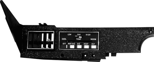 1970-74 Barracuda Cuda Challenger; Rallye Dash Heater Control Panel ...