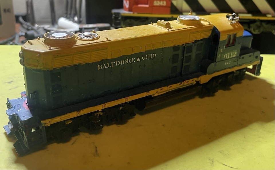 Mantua Tyco Baltimore & Ohio B&O GP-20 #0112 Locomotive Engine Serviced ...
