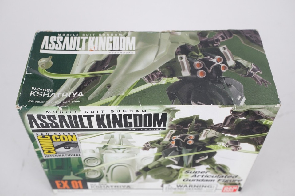 RARE EX 01 KSHATRIYA NZ-666 SDCC 2013 Exclusive Gundam Assault Kingdom ...