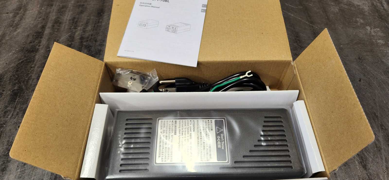 NEW Hios T-70BL Power Supply for DC Screwdriver. NEW IN BOX | eBay