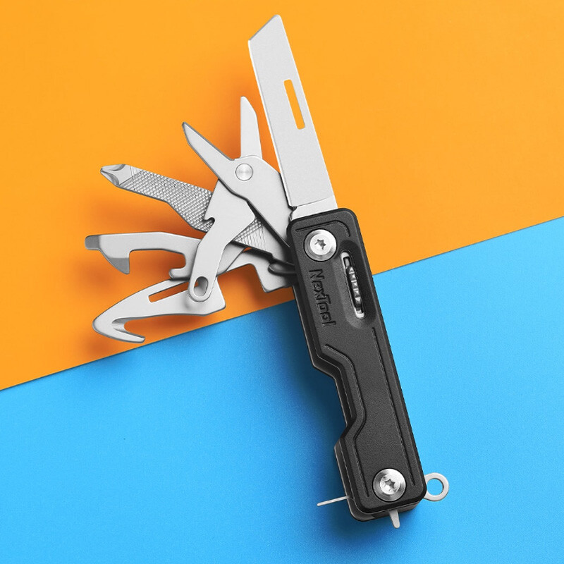 Nextool 10 in 1 Multifunction Knife Scissors Screwdriver Folding Fruit Camp Tool | eBay