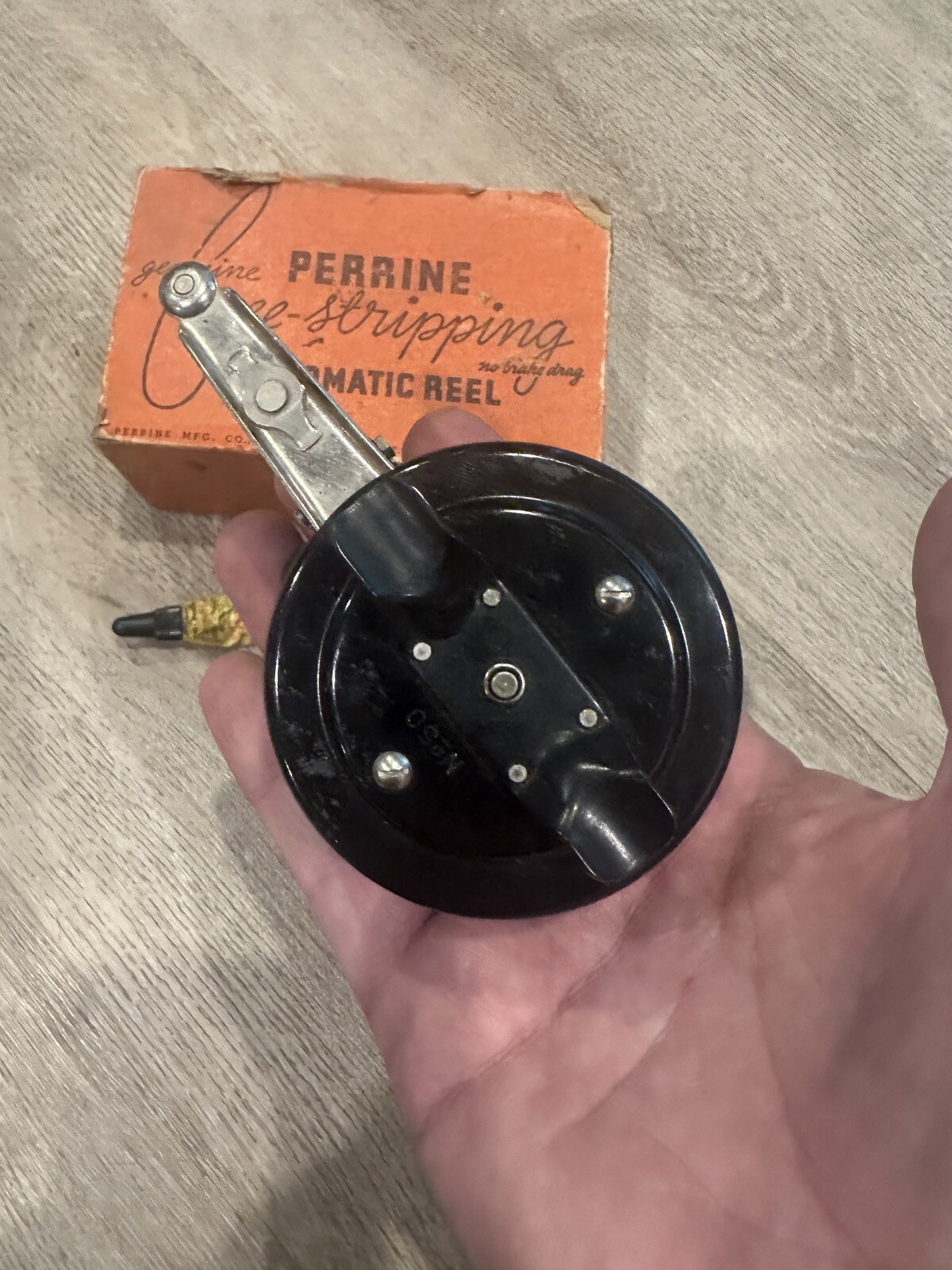 PERRINE MFG CO. No. 57P Free Stripping Automatic Fly Reel Vintage | eBay