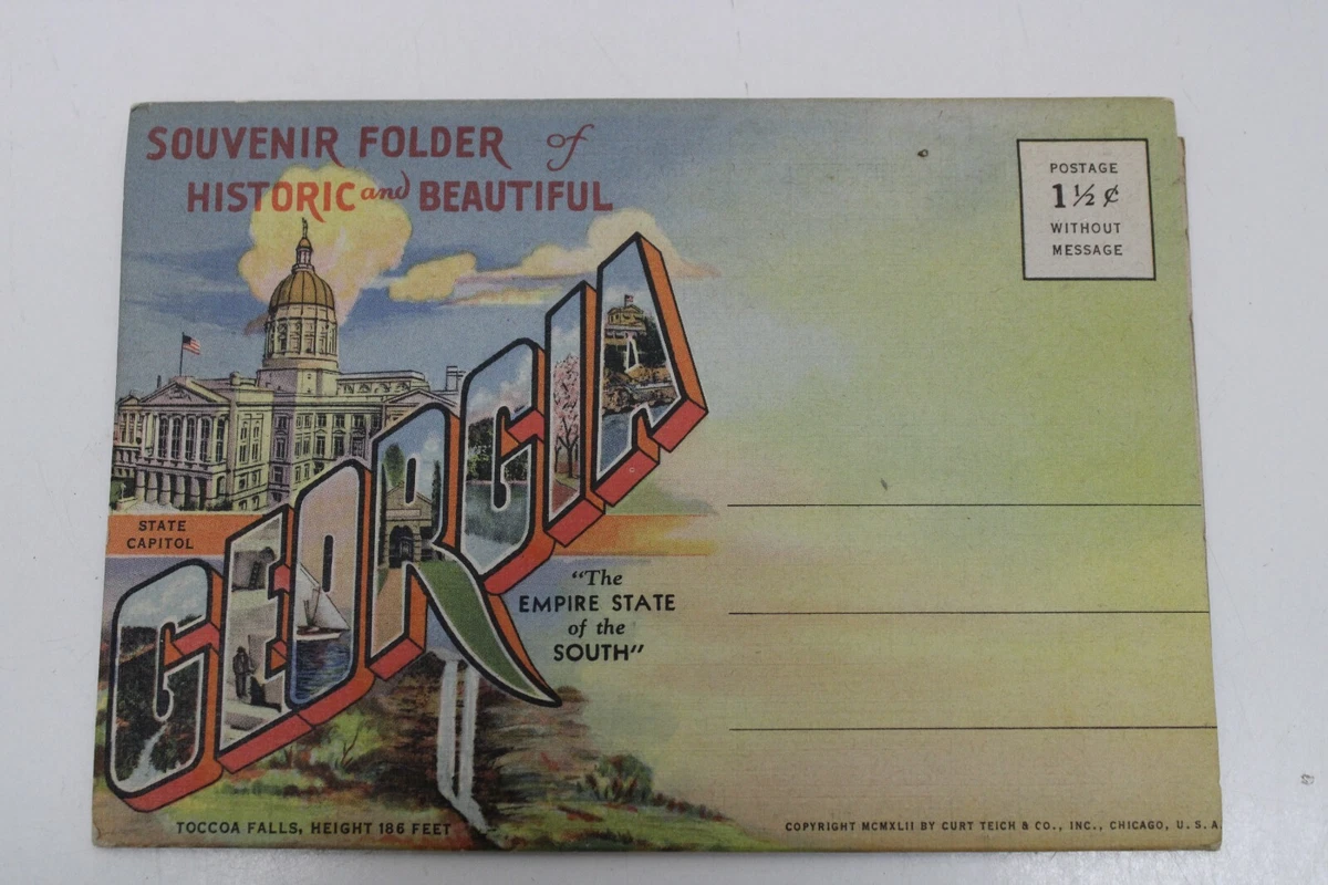 Vintage Georgia Postcards