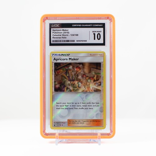 Pokémon Apricorn Maker Reverse Holo #124 Celestial Storm - CGC 10 | eBay