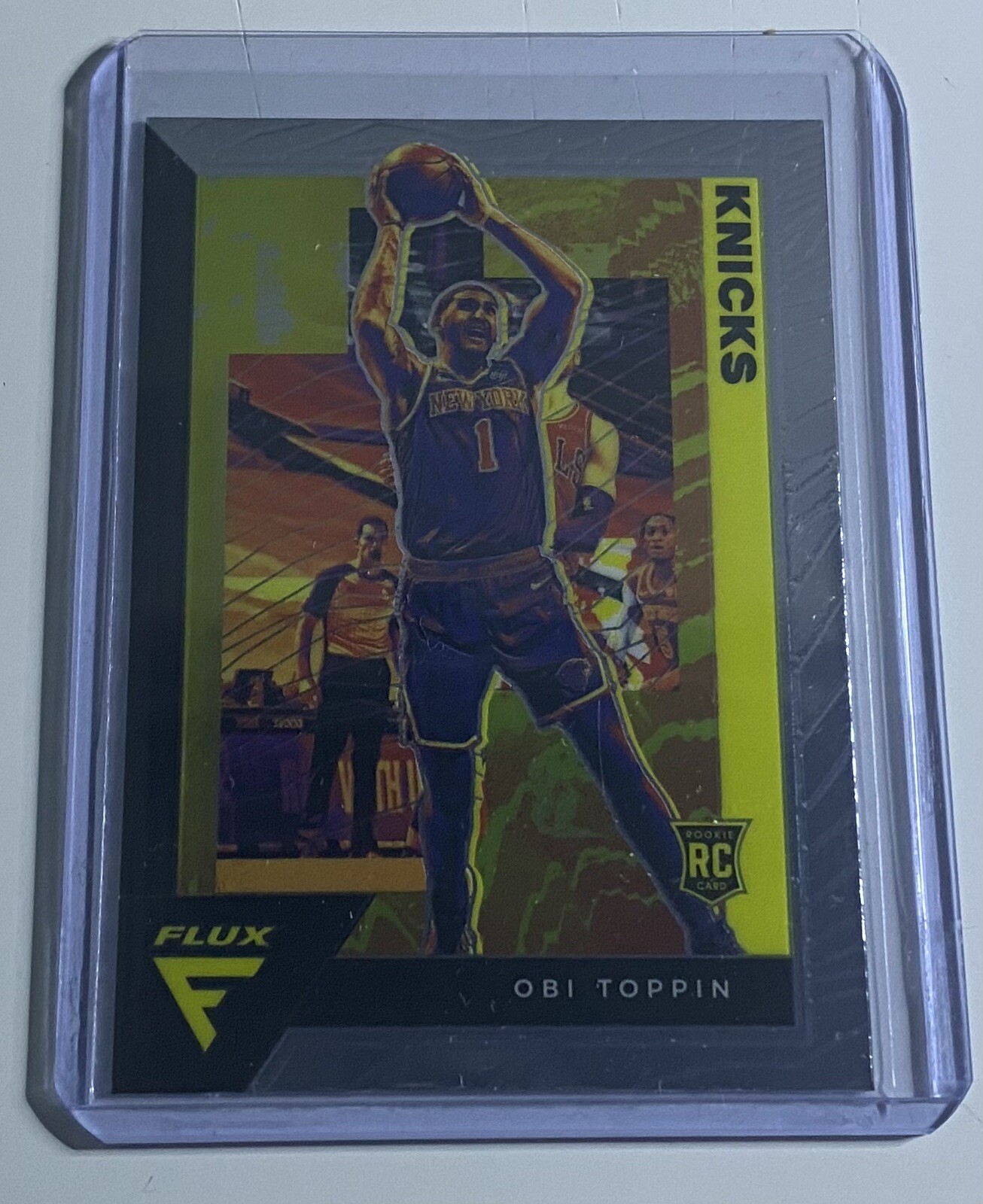 Obi Toppin 2020 Panini Flux Rookie RC #206 New York Knicks | eBay