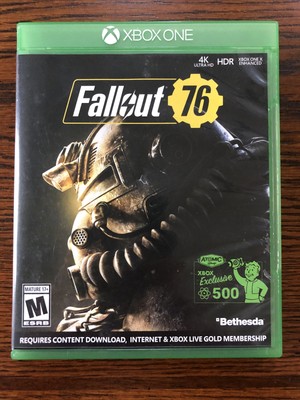 Fallout 76 Microsoft Xbox One Game Disk & Case | eBay