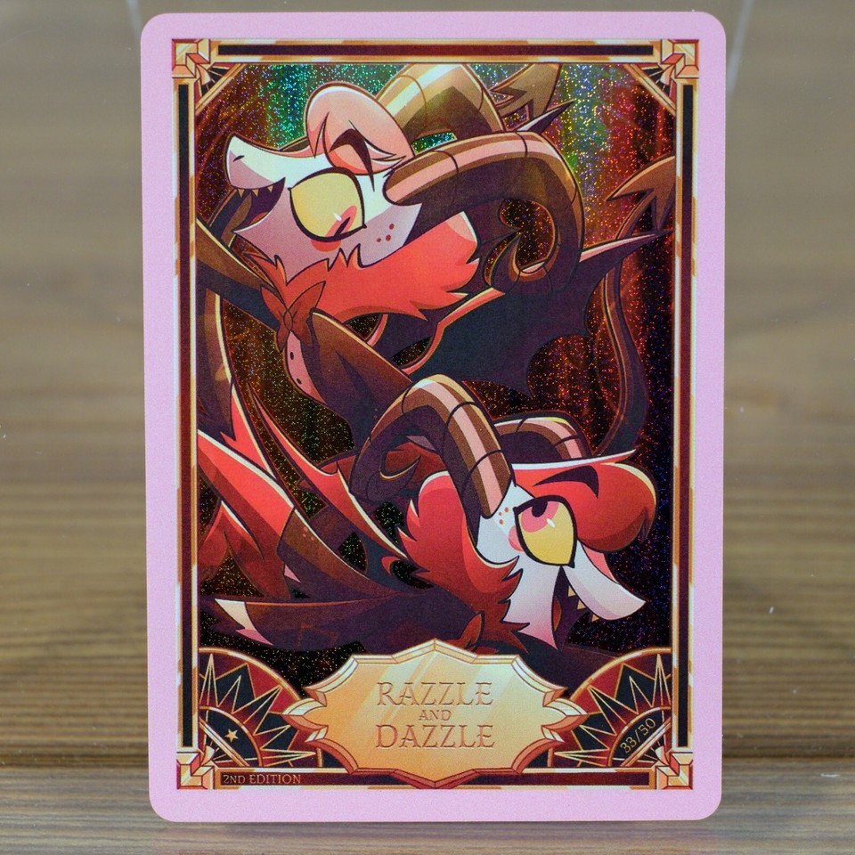 Hazbin Hotel Trading Card 2nd Edition Foils - Ready to ship! | eBay