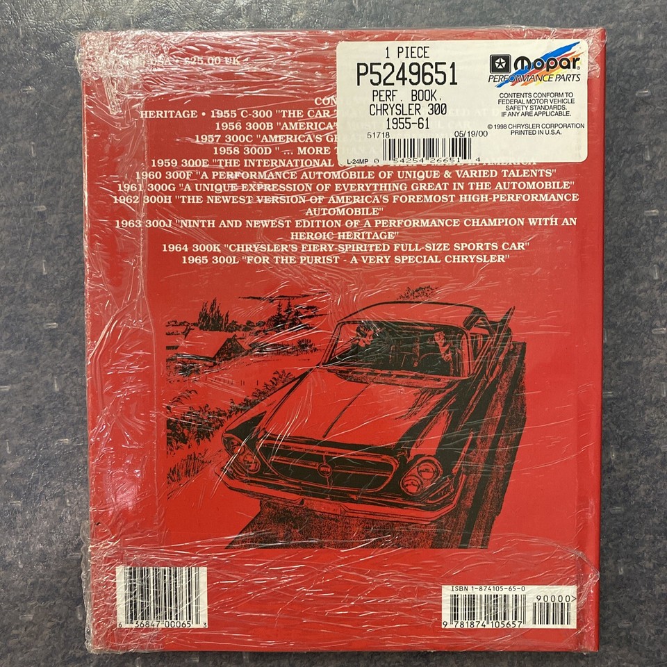 Chrysler 300 America’s Most Powerful Car Book | eBay
