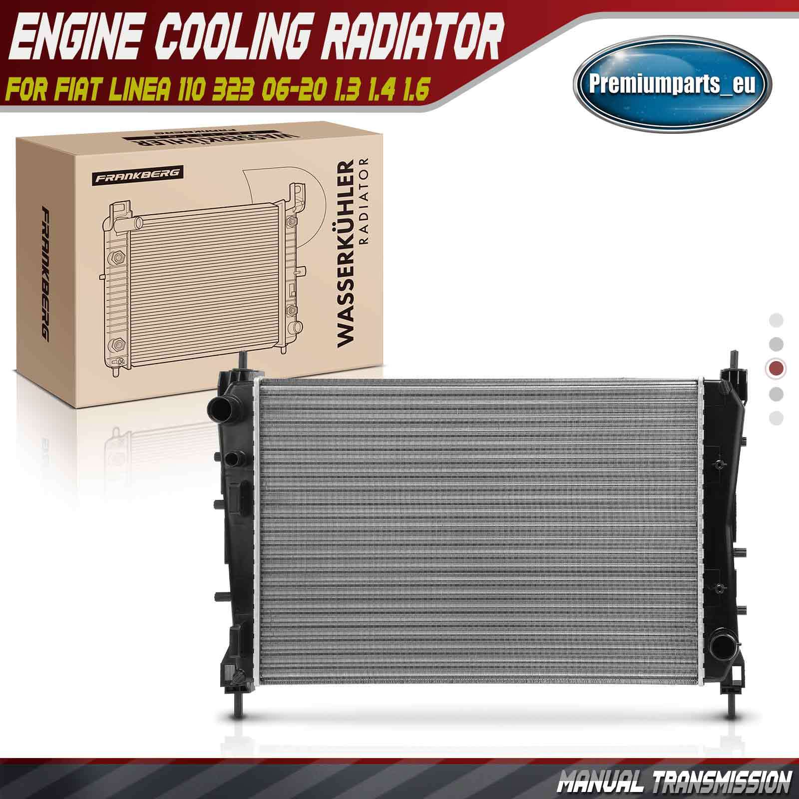 Engine Cooling Radiator for Fiat Linea 110 323 2006-2020 1.3 1.4 1.6 ...