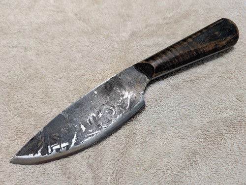 1/8" 2B Custom Bush One Knife w/ Hand Crafted Handle (Jeff White ...