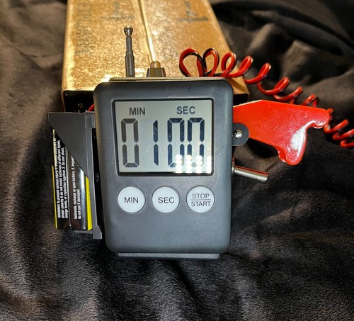 AIRSOFT COUNTDOWN TIMER Working Toggle Switch & LED - Cosplay | eBay