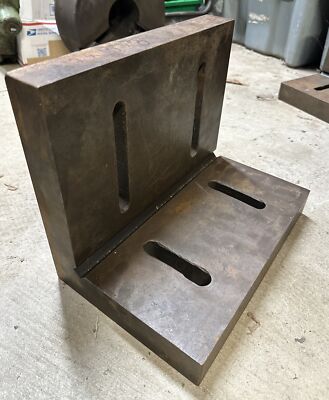 12" x 10" x 8" Angle Plate Machinist Mill Milling Machine Set-Up ...