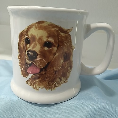 Large Cocker Spaniel Breed Description Mug Cup | eBay