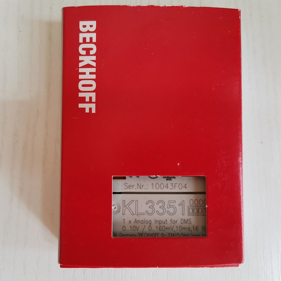 1PC Beckhoff KL3351 PLC Module KL 3351 New In Box Expedited Shipping | eBay