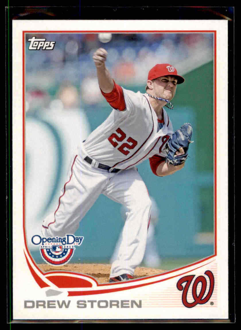 2013 Topps Opening Day Drew Storen #209 Washington Nationals | eBay