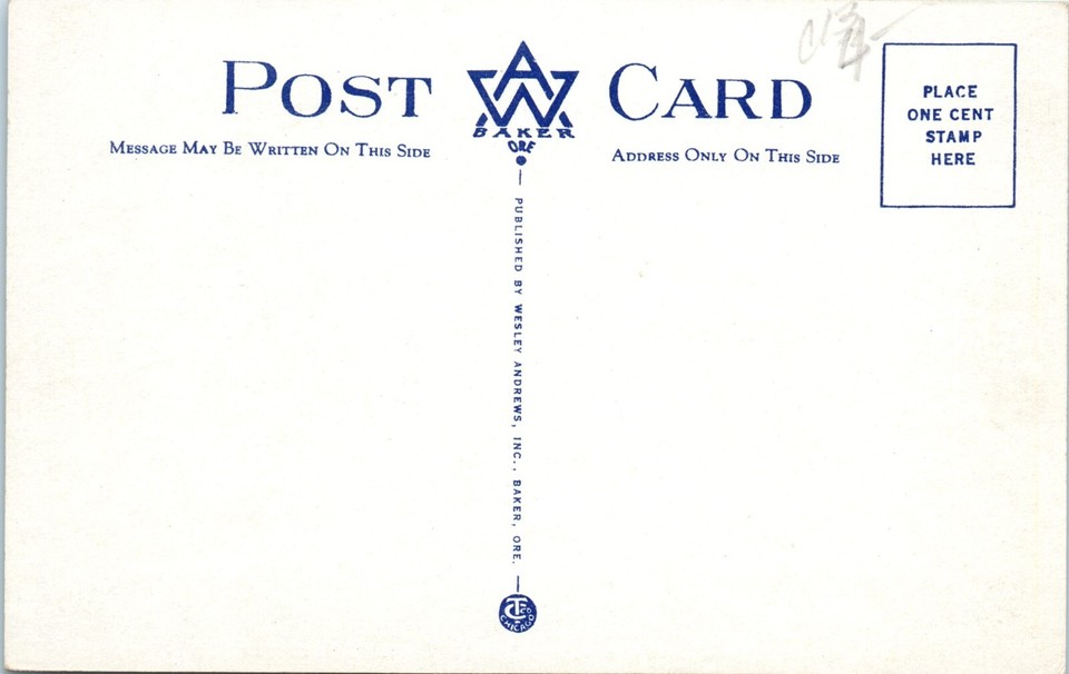 PENDLETON OREGON 1920s POSTCARD OLD OREGON TRAIL EMIGRANT HILL EARLY ...