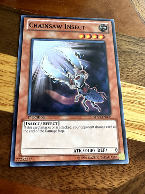 Chainsaw Insect 5DS3-EN008 1st Edition Common LP + BONUS | eBay