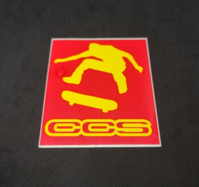 CCS California Cheapskates Skateboards Distribution Red Vintage Sticker ...