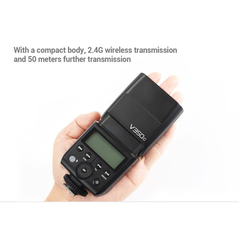 Godox V350C V350 Camera Flash Speedlite Speedlight For Canon Camera 2 ...