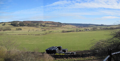 Photo 6x4 View towards Rothbury and Rothbury Terraces Great Tosson ...