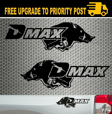 for ISUZU D-Max DMAX DECAL Sticker PAIR 300mm | eBay Australia
