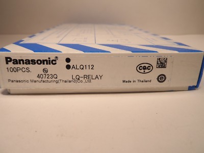 100 pc Relay Panasonic P/N ALQ112 | eBay