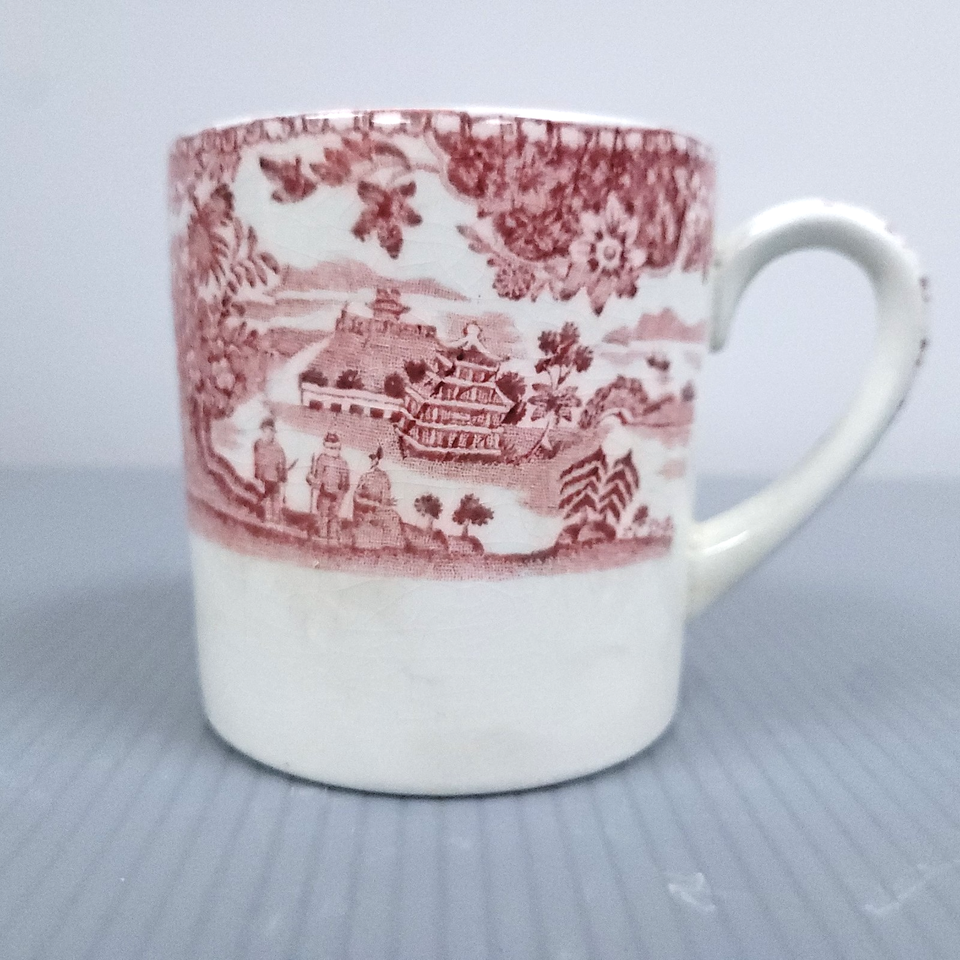 Seaforth Woods Burslem England COLONIAL Mug Enoch Ralph Vintage Cottage ...