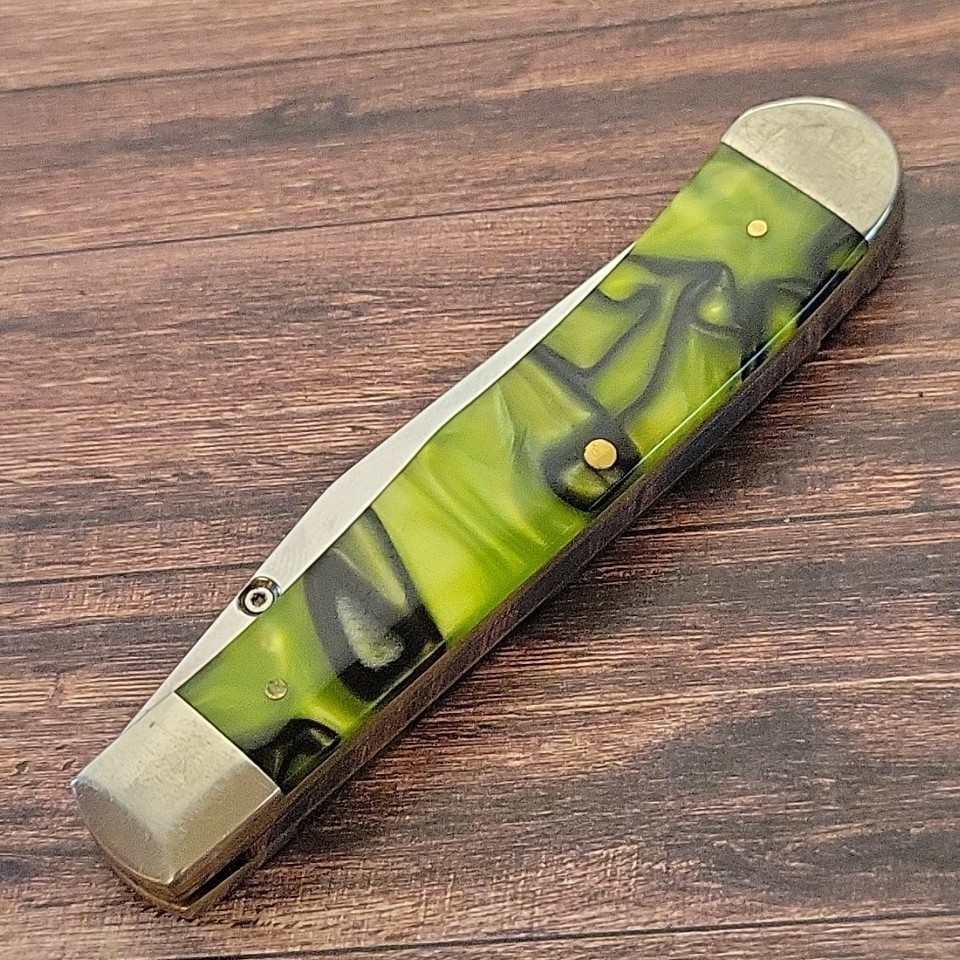 CASE XX 10154L SS TRAPPERLOCK Pocket Knife Made In USA 2015 5 Dots ...