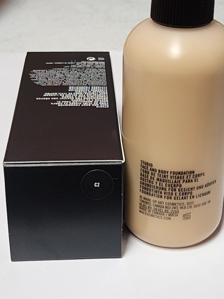 MAC C2 Face & Body Foundation Jumbo Size 120 ml / 4.0 oz | eBay