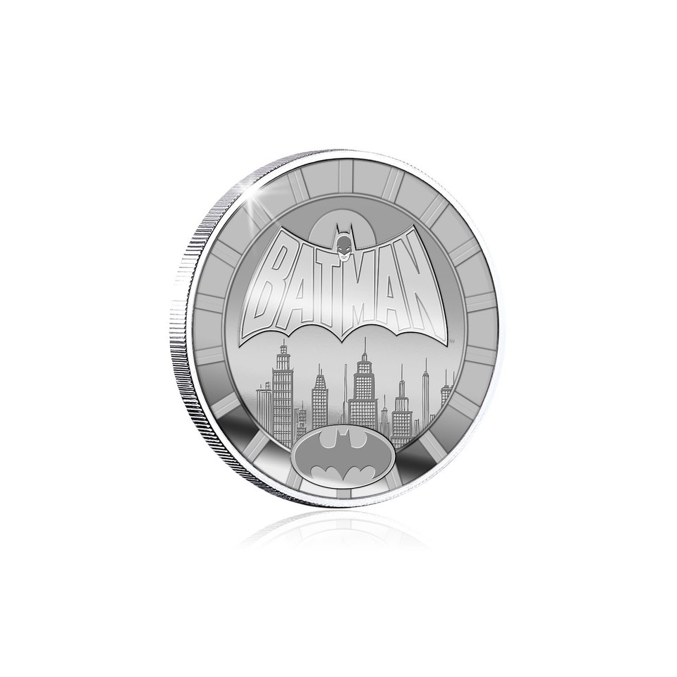 DC Comics Superhero Batman Silver Coin Colour Collection 2023 - Batman ...