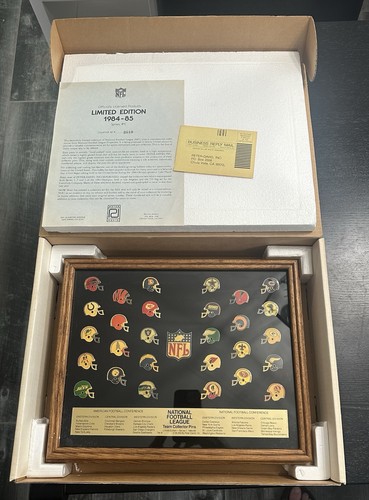 1984-85 Vintage NFL Pin Collection Peter David Limited Edition Series 1 ...