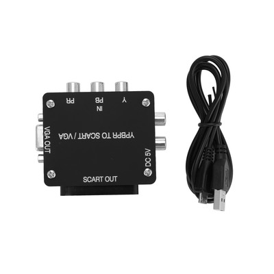 YUV TO RGBS YPBPR to SCART YPBPR TO VGA Component Transcoder Converter ...