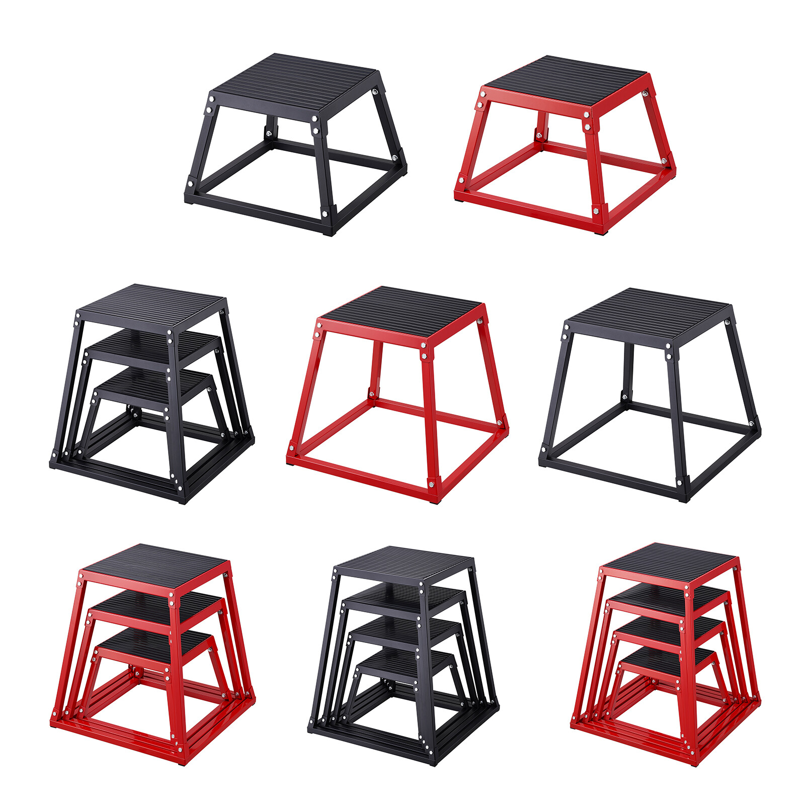 12/18/24/30 Inch Plyometric Jump Box Fitness Exercise Plyo Box Step ...