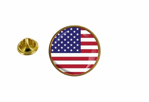 pins pin badge pin's drapeau etats unis americain usa rond | eBay