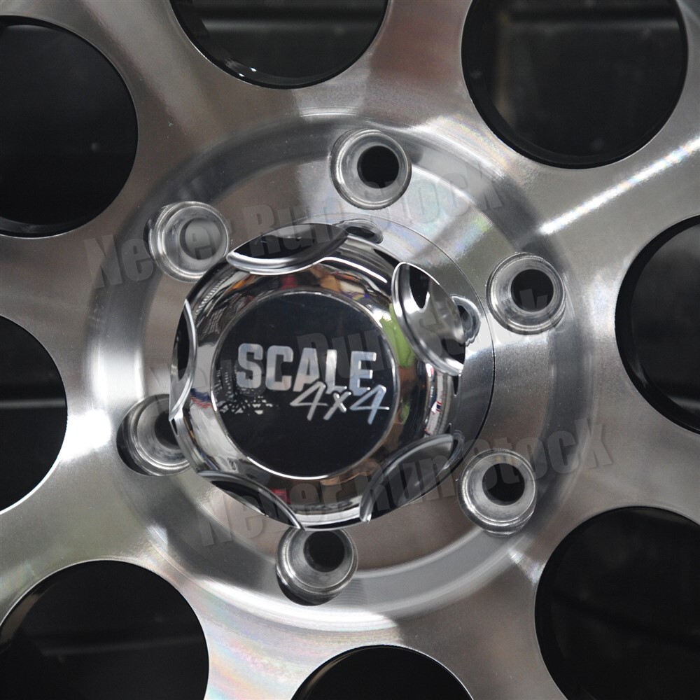 16x10 6x5.5 6x139.7 -27 OFFSET SCALE 4x4 S52 4x One Piece Cast Machined ...