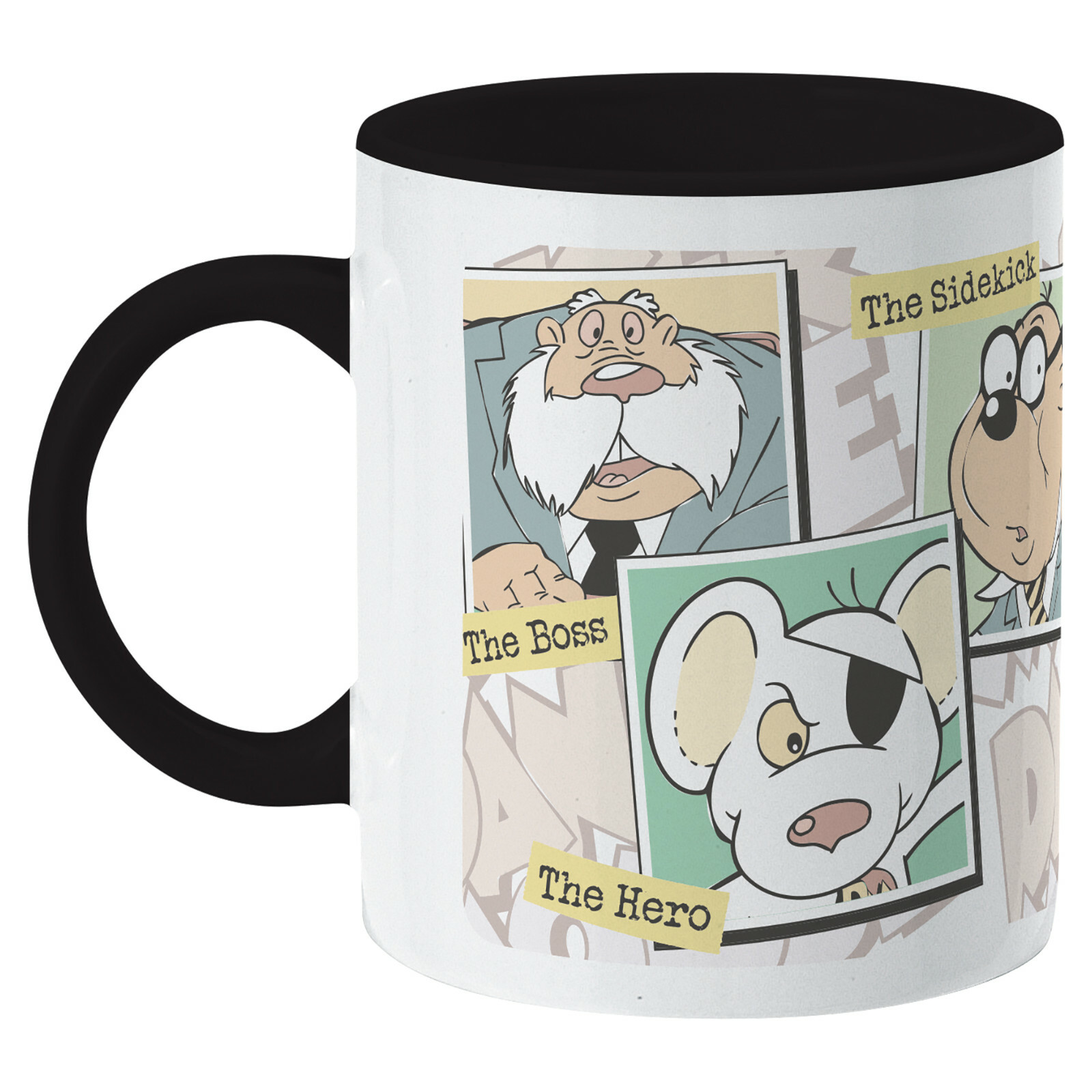 Danger Mouse Penfold Characters Collage Retro Classic Kids Cartoon Gift ...