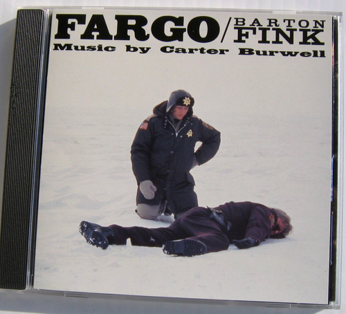 Carter Burwell Music from Fargo & Barton Fink CD 1996 VG+ Cond Coen ...
