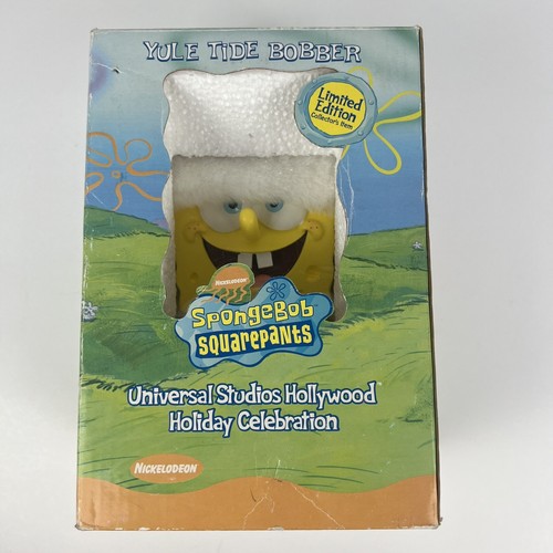 Spongebob Squarepants Yule Tide Bobber 2002 Ltd Edition Universal ...