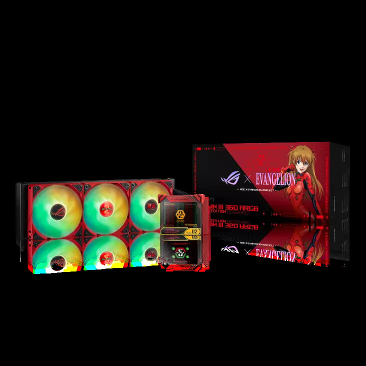 ASUS ROG EVR Case+Z790 HERO EVR MB +RTX 4090 24GB EVA-02 +GPU Holder ...