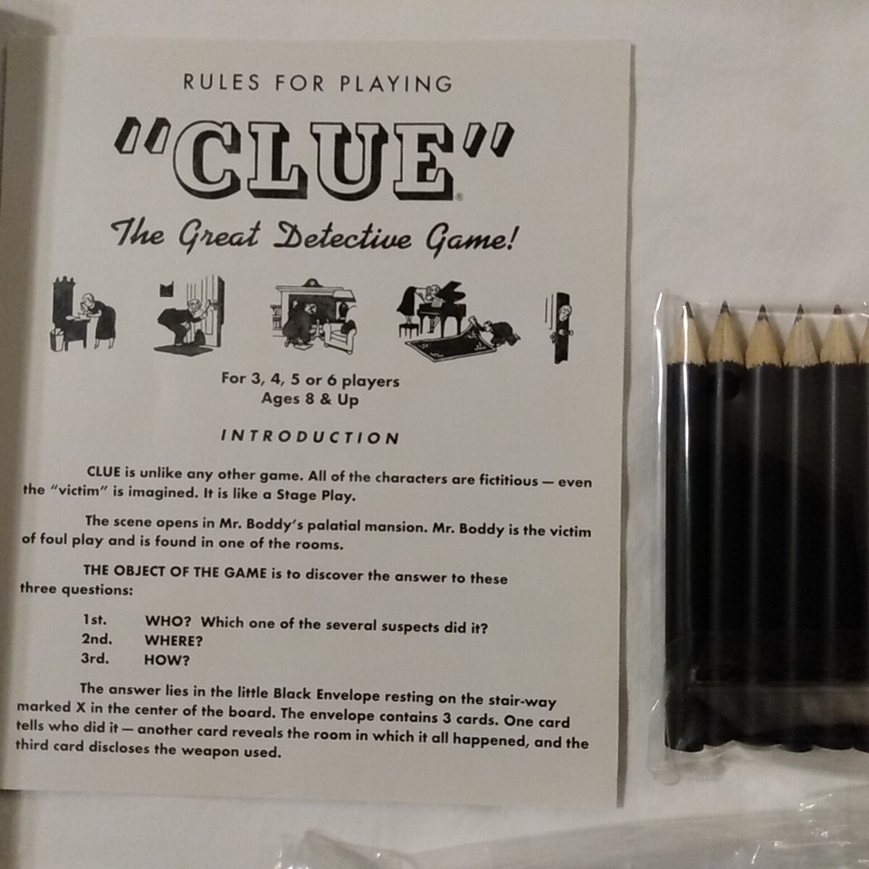 Board Games Monopoly Clue 2-in-1 Game reversible wood frame in Wood Box ...