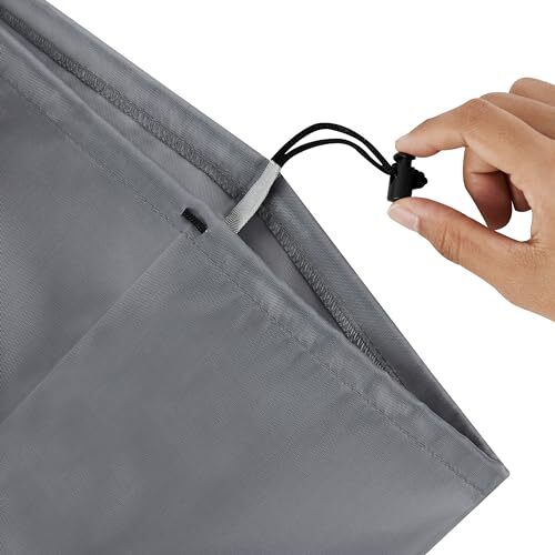 Drawstring Bag with Toggle - Nylon Cinch and Ditty Pouch () 6 x 8 Inch ...