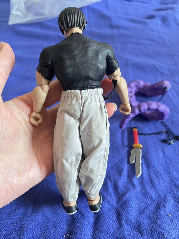 custom Jujutsu Kaisen Fushiguro Toji Action Figure shf （Black eyes） | eBay