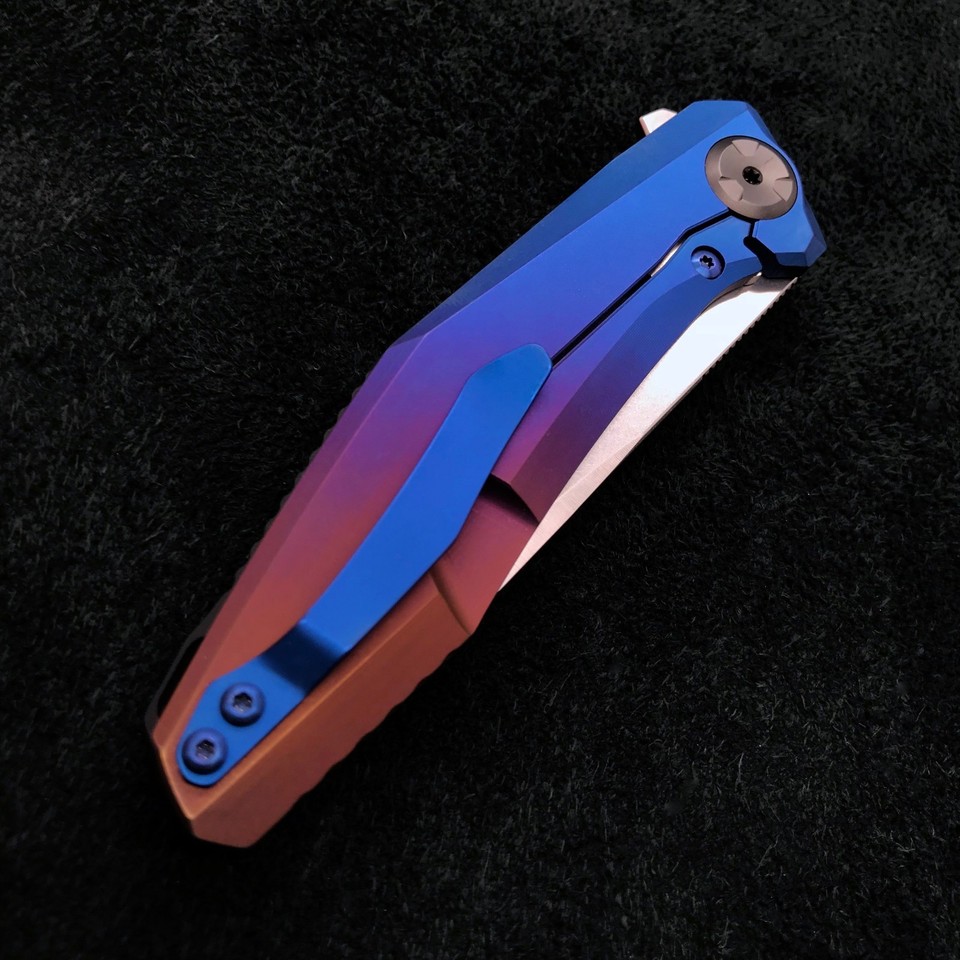 Zero Tolerance ZT 0470 Folder ZT0470 20CV Steel w/ Carbon Fiber w/Wyo ...