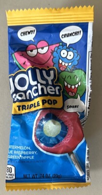Collectible Jolly Rancher Triple Pop Watermelon Blue Raspberry Green ...